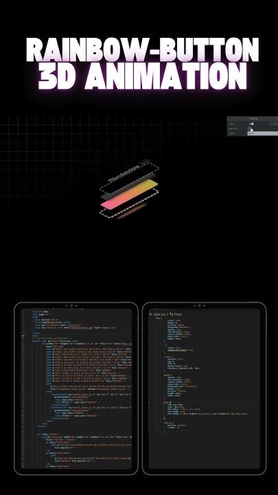Create A Stunning 3d Rainbow Button Effect With Html Css And Javascript