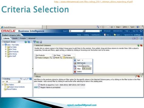 Overview Of Oracle Business Intelligence Applications