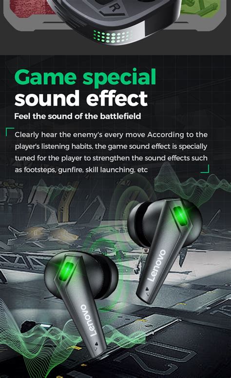 Lenovo Thinkplus Xt Ii Bluetooh Gaming Earbuds