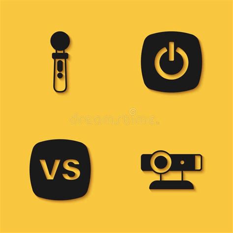 Set Vr Controller Game Web Camera Vs Versus Battle And Power Button