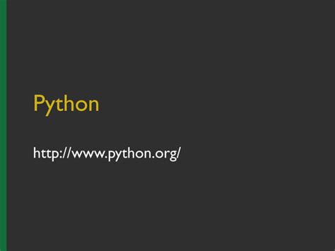 Python FUSE PPT