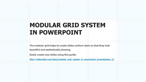 Business Proposal Modular Grid System In Powerpoint The