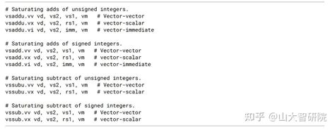 RISC V V 矢量扩展三 知乎