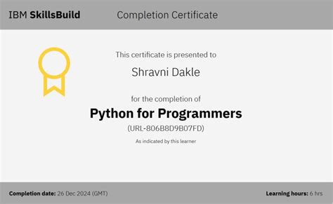 Excited To Announce That I Have Earned My Certification From The Ibm