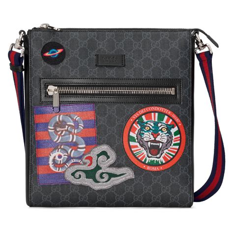 Gucci Night Courrier Umhängetasche aus GG Supreme für Herren Lyst DE