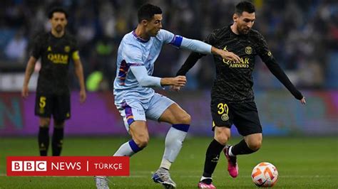 Ronaldo Ve Messi Riyaddaki Maçta Karşı Karşıya Geldi Körfez