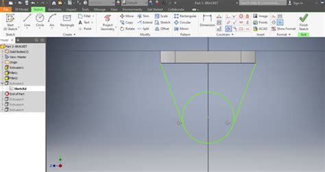 Bracket Model On Autodesk Inventor 20 Steps Instructables
