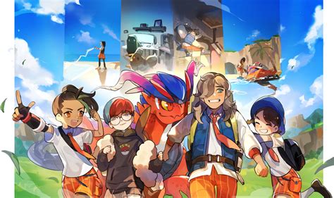 Juliana Nemona Arven Penny And Koraidon Pokemon And 1 More Drawn By Natsuko Summer 525528