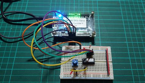 การออกแบบวงจรดิจิทัลสำหรับ fpga เพื่ออ่านค่าจากไอซี adc เชื่อมต่อด้วย
