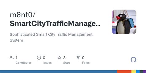 Github M8nt0 Smartcitytrafficmanagement Sophisticated Smart City Traffic Management System