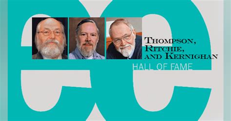 thompson ritchie and kernighan the fathers of c electronic design