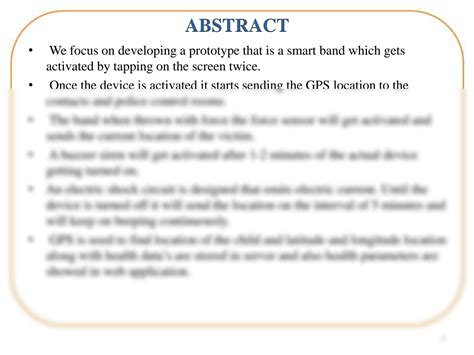 SOLUTION Ppt Women Safety Using Iot Studypool