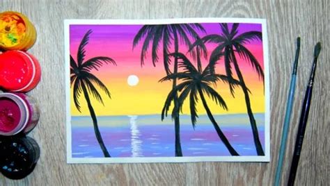 Как нарисовать пальмы на закате Рисуем с Татьяной Савитраш Дзен Смотреть онлайн в поиске