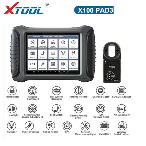 XTOOL X PAD OBD Key Programmer Diagnosis Tool Hardey Auto Diagnostics