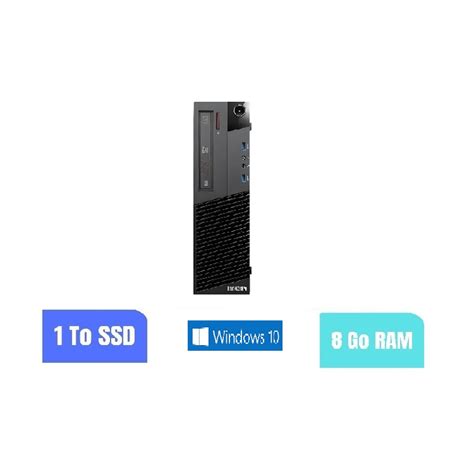 Ibm Thinkcentre M83 I3 Ssd 1 To Ram 8 Go Windows 10 N°200909