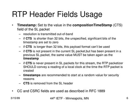 ppt rtp payload format for mpeg 4 streams powerpoint presentation
