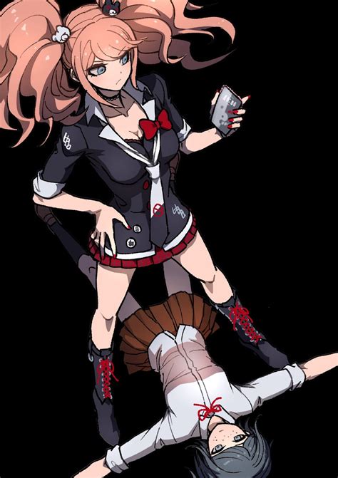 Enoshima Junko And Ikusaba Mukuro Danganronpa And More Drawn By Youko Shima Danbooru