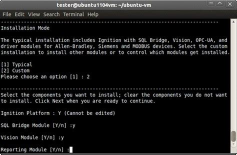 Linux Install Ignition User Manual