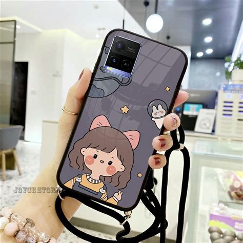 Jual Cg Softcase Kaca Tali Vivo Y S Y S Y Case Hp Vivo Y S Y Y S
