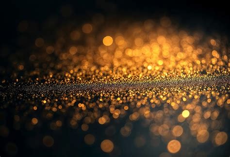 검은색과 황금색 반이는 배경 Ai 생성 이미지