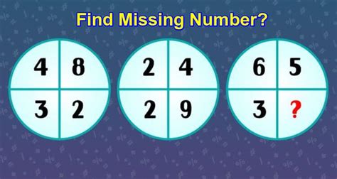 Easy Find Missing Number Best Riddles And Brain Teasers