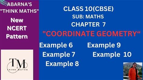 Abarna Lakshmi On Linkedin Class 10 Maths Ch 7 Coordinate