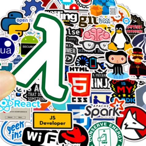 103050 pcs funny programmer sticker pack internet java it etsy