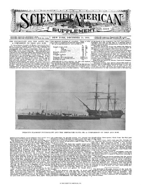 Issue Archive 1896 Scientific American
