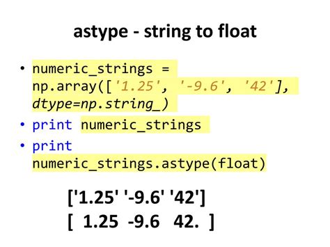 Numpy Numerical Python Ppt Download