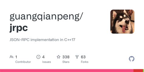 github guangqianpeng jrpc json rpc implementation in c 17