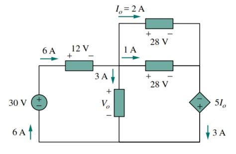 Solved Calculate Vo In The Circuit