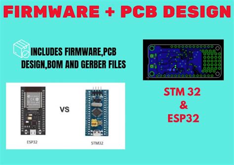 Develop Firmware And Pcb Design For Your Stm32 Esp32 Device By Eng Lewis Fiverr