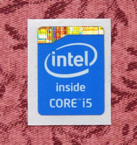 Intel Core I Inside Sticker X Mm Version Haswell Case Badge EBay