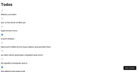 Learn Typescript Todo App Codesandbox