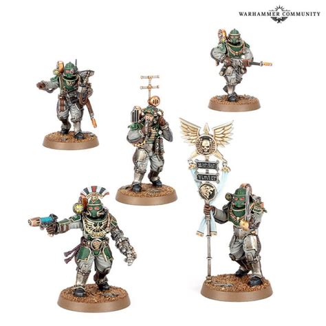 Hammerhouse Horus Heresy Solar Auxilia Tactical Command Section By