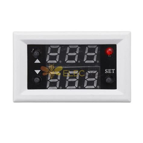 5pcs mini 12v 20a digital led dual display timer relay module with case