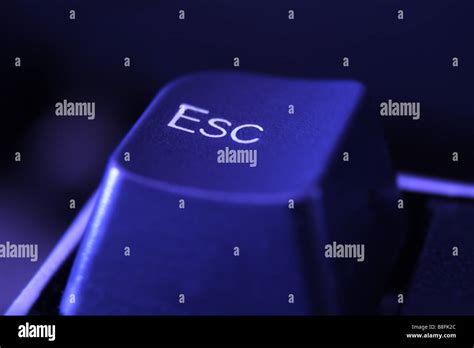 Generic Computer Esc Key Stock Photo Alamy