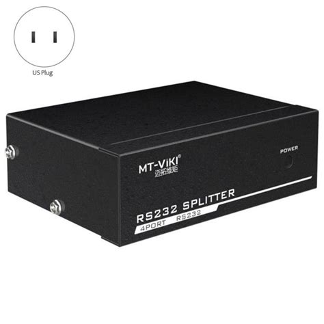 Mt Rs104 Active Serial Rs232 Splitter Bi Direction Switcher Us Plug Bd
