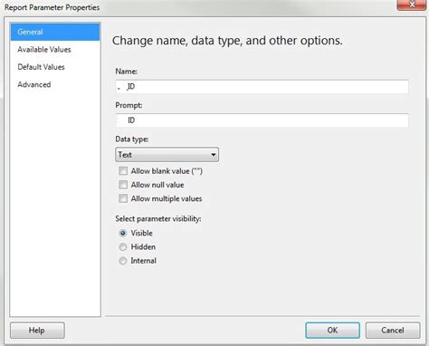 Reporting Services How To Retrieve A Parameter Value Based On A Result Set From Stored