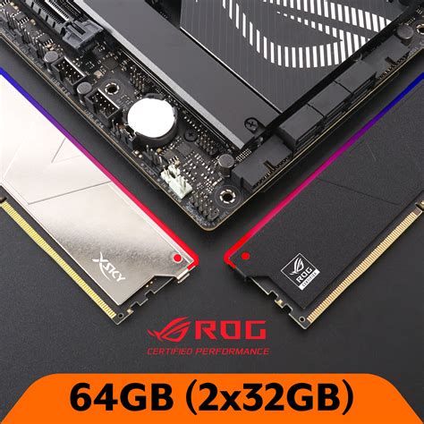 Ddr5 Rog Certified Manta Xsky Rgb 64gb 32gbx2 Intel Xmp