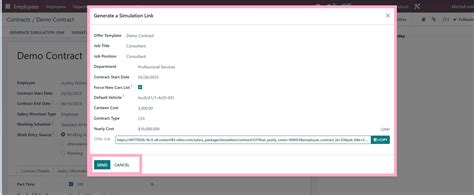 How To Create A New Employee Contract In Odoo 16