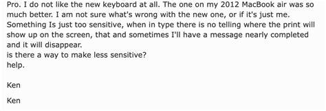 New MacBook Pro Keyboard MacRumors Forums