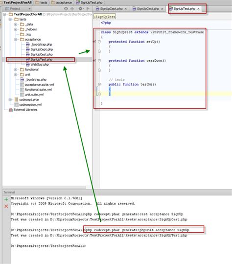 A Test Developers Blog How To Create Phpunit Test Case In Codeception