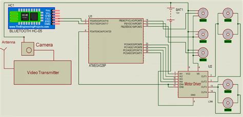 Circuit Diagram Of Spy Robot Download Scientific Diagram