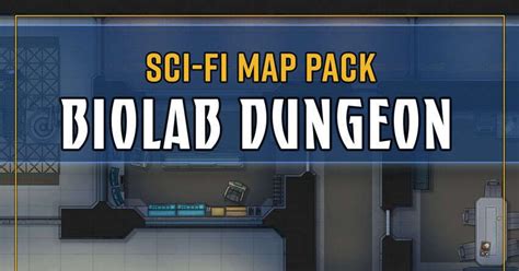 Sci Fi Map Pack Biolab Dungeon Rpg Item Rpggeek
