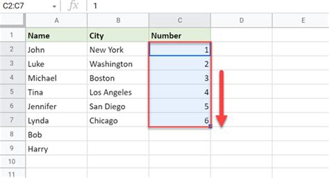 AutoFill Numbers Handle Command In Excel Google Sheets Automate Excel