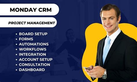Set Up Project Management On Monday Com With Monday Crm Monday Board