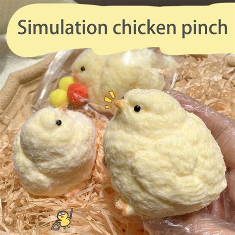 Handmade Taba Squishy Big Yellow Chick ของเลน TPR Chicks ของเลนบบคลายเครยด Shopee Thailand