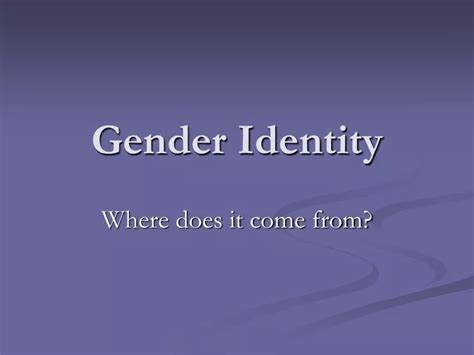 PPT Gender Identity PowerPoint Presentation Free Download ID 3772742