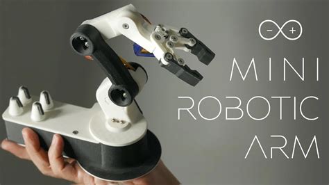 Build A Mini Robot Arm With Arduino Geeky Gadgets